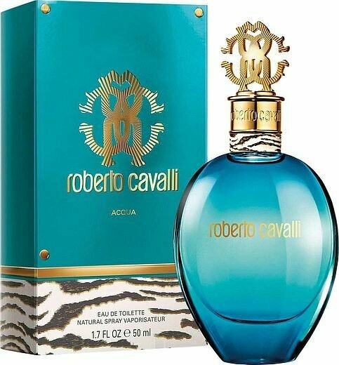 Roberto cavalli acqua 50ml туалетная вода женская