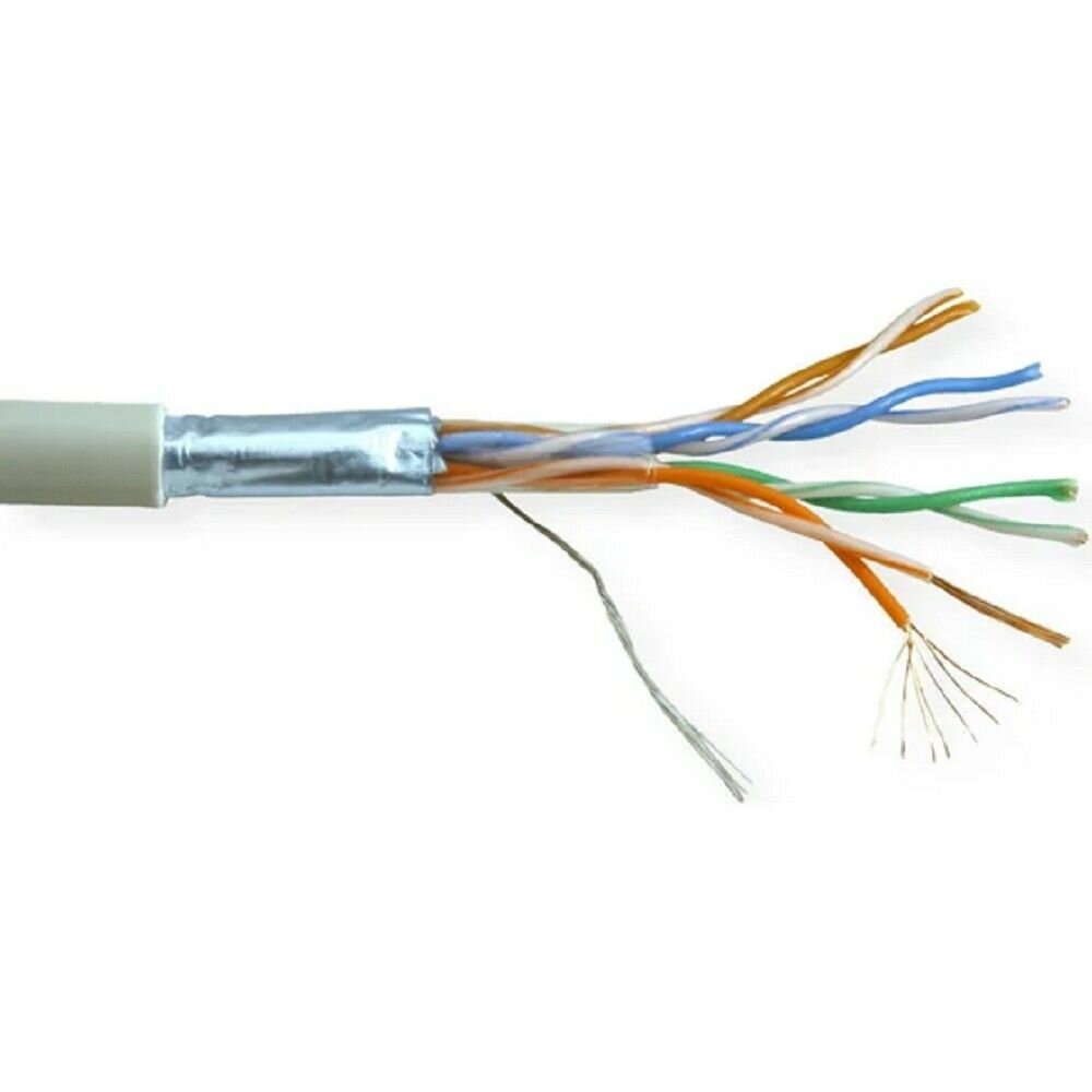 5bites Кабель FT5725-100A FTP - STRANDED - 5E - 24AWG - CCA - PVC - 100M
