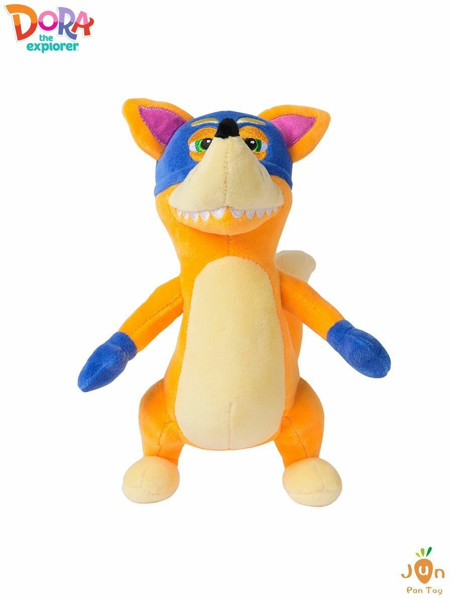 Даша-путешественница, Dora the Explorer Swiper Plush Doll / Детская плюшевые игрушки лиса, 20 см, подходит для подарок на день рождения детям от 3 лет и старше