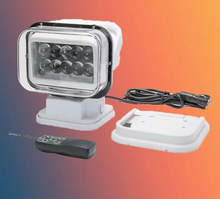 Фара автомобильная, Светодиодная, 1 шт, арт. BW4D-50W spot