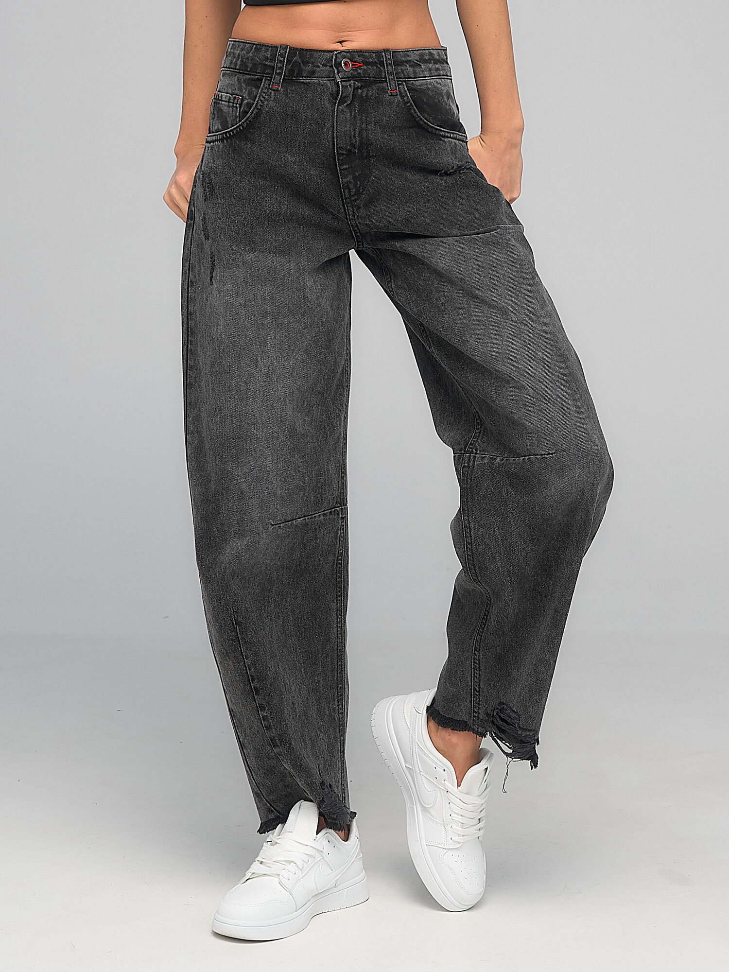 Джинсы широкие 