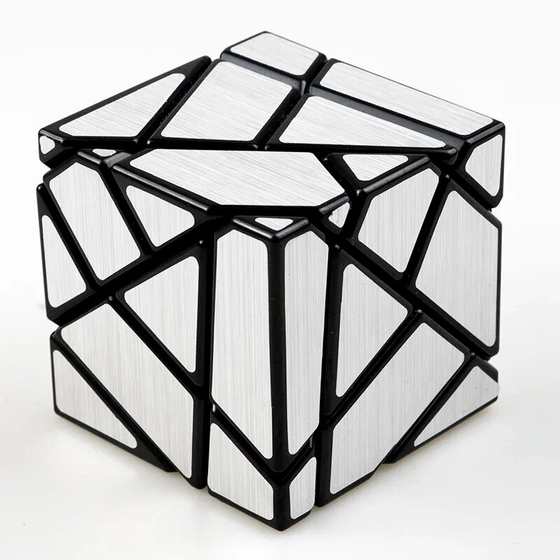Lefun FangCun Ghost 6 см кубик рубика 3x3 Черный, Black Base Silver