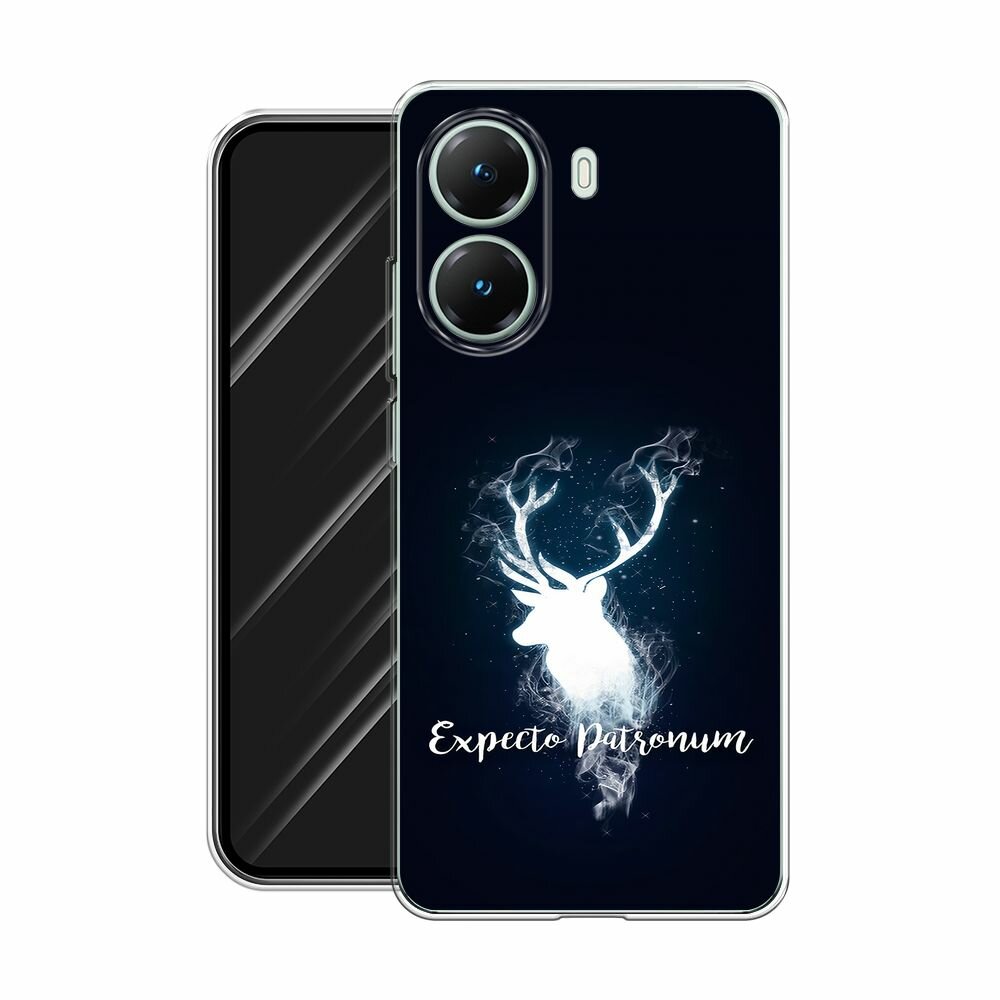Чехол на Poco X7 Pro / Поко X7 Про с принтом Expecto Patronum — фото 1