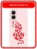 Чехол на Infinix Smart 10 / Инфиникс Смарт 10 с принтом "Heart panther 1 - 14 фе...