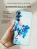 Чехол на Samsung Galaxy A16 / Самсунг А16 с принтом "Голубая орхидея"