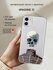 Чехол на Apple iPhone 11 / Айфон 11 с принтом "Гусар", прозрачный