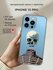 Чехол на Apple iPhone 13 Pro / Айфон 13 Про с принтом "Гусар", прозрачный