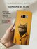 Чехол на Samsung Galaxy S8 + / Самсунг Галакси С8 Плюс с принтом "Деловой кот в ...