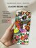 Чехол на Xiaomi Redmi 10C / Сяоми Редми 10C с принтом "Дракон в цветах"
