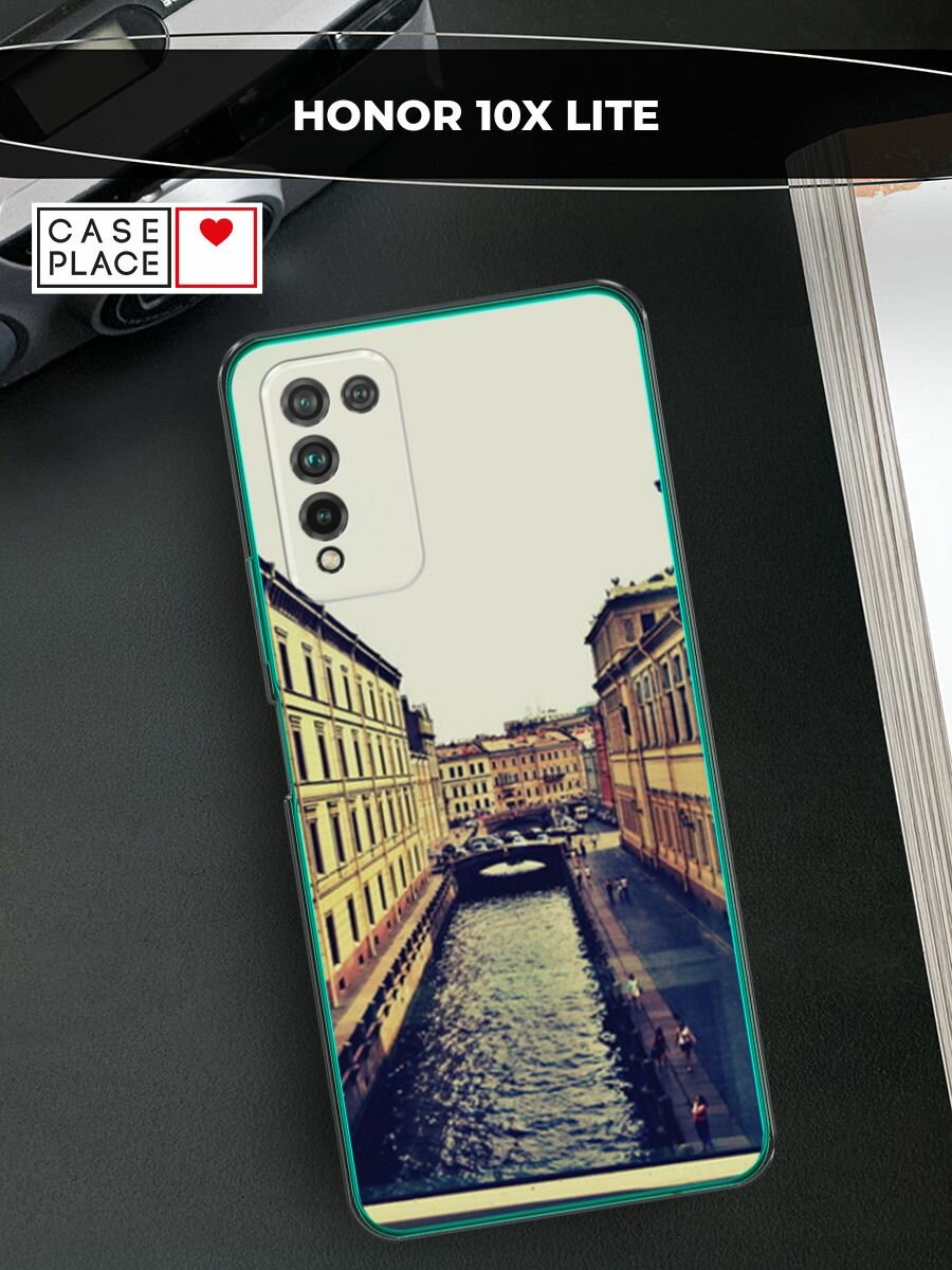 Чехол на Honor 10X Lite / Хонор 10X Лайт с принтом "Санкт-Петербург"