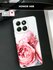 Силиконовый чехол на Honor X6b / Хонор X6b с принтом "Пионы на белом"
