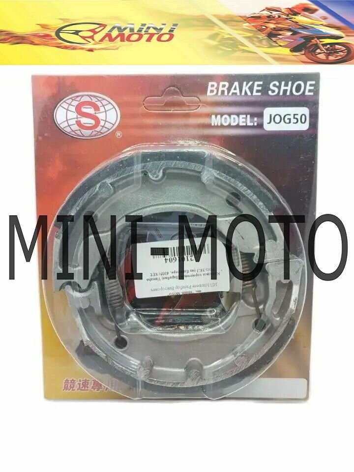 Колодки тормозные (барабан) Yamaha JOG-3KJ (на блистере, d105) SEE