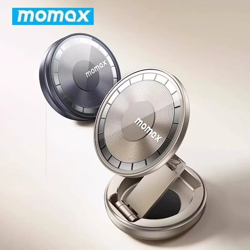 Автомобильный держатель MOMAX для iPhone 16 Pro Max, многофункциональный кронштейн для беспроводной зарядки