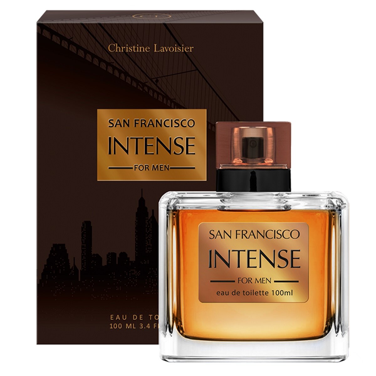 Туалетная вода мужская Christine Lavoisier Parfums San Francisco Intense 100мл