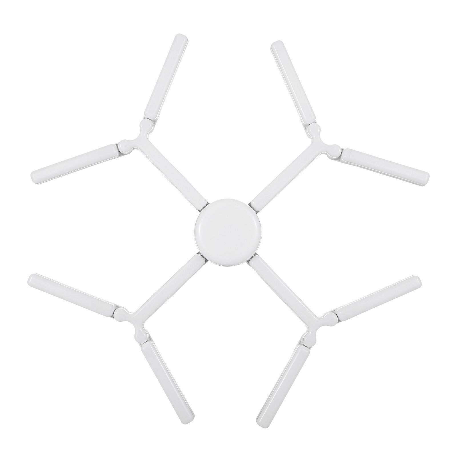 Светодиодные лампы для гаража Деформируемая лампочка 80 Вт Лампа потолочная Сockets E26/E27 Белый цвет Цветовая температура 6000-6500k Индекс цветопередачи 80 Материал корпуса Пластик Цвет корпуса Белый Максимальный развернутый диаметр 66см Для гаражей