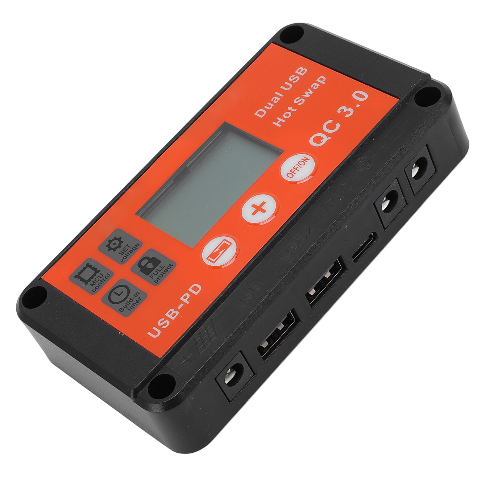 MPPT Солнечный контроллер Dual USB Smart Adjustment 12 В 24 В Адаптивная зарядка ЖК-дисплей Регулятор солнечной панели для герметичного гелевого аккумулятора 100 А