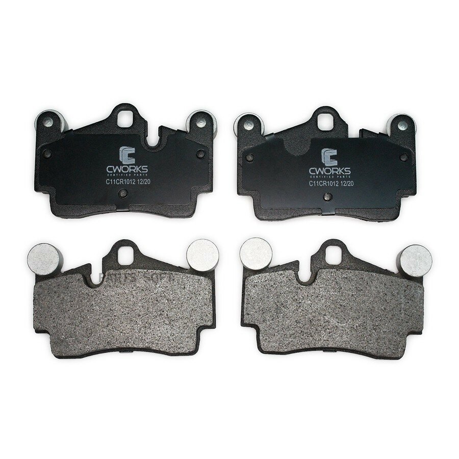 CWORKS Тормозные колодки передние, Low Metallic