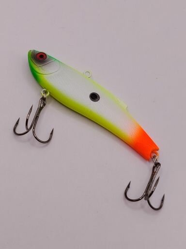 ORC Range Vib 70TG 70 мм 20 г сверхтонущий вибро воблер для дальнего заброса и ловли щуки окуня на глубине 1 5 м