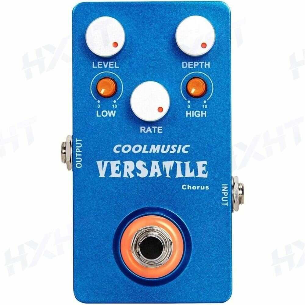 COOLMUSIC C-CH02 Гитарный Процессор: Для Бас-гитары И Хорус-гитары, Истинный байпас