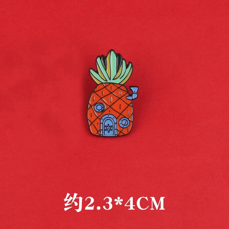 MINISO Милый мультяшный осьминог, японский брат, брошь, значок, значок, одежда, сумка, аксессуары, декоративные маленькие украшения