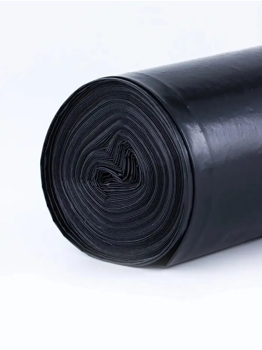 Прочные мешки для мусора 360 л, черные, 10 шт