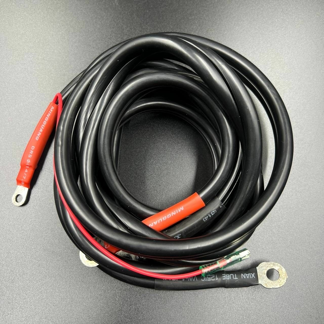 Силовой кабель на электростартер Yamaha 75-90 (PREMARINE) OEM номер: 6H0-82105-J2; 6H082105J2