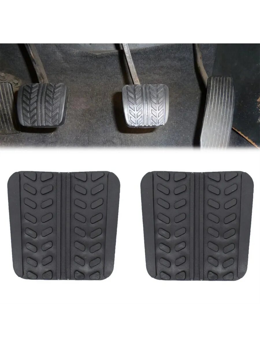 1 Пара Автомобильных Накладок На Педаль Тормоза Сцепления Mazda B2200/2600 MX-3 MX-6 RX-7 MPV