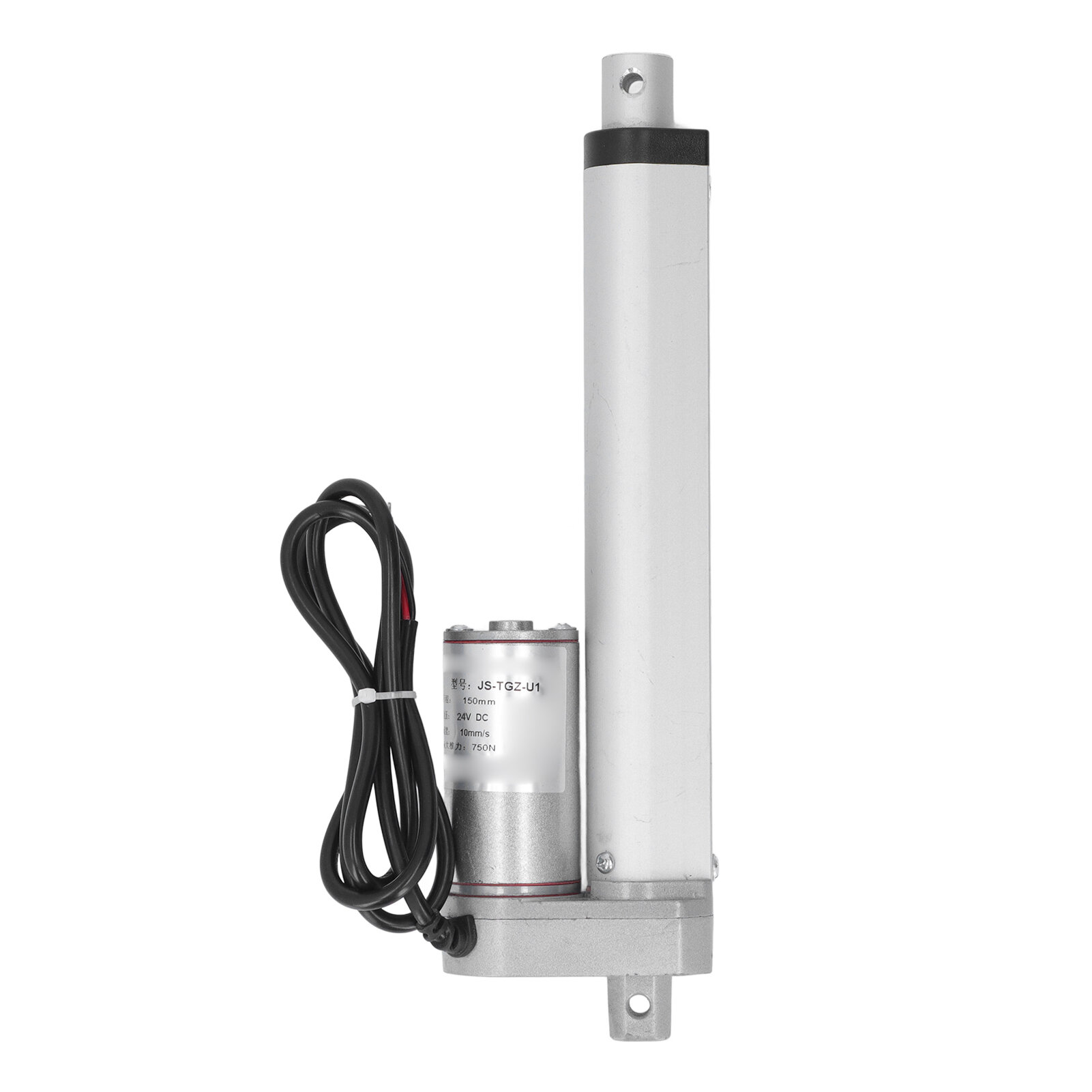 Линейный привод для массажного кресла 24 В, белый, с металлическим редуктором, 750 Н, ход 150 мм, электрический линейный привод для дивана