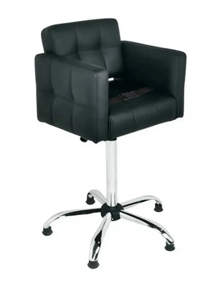 Парикмахерское кресло детское А02 черное