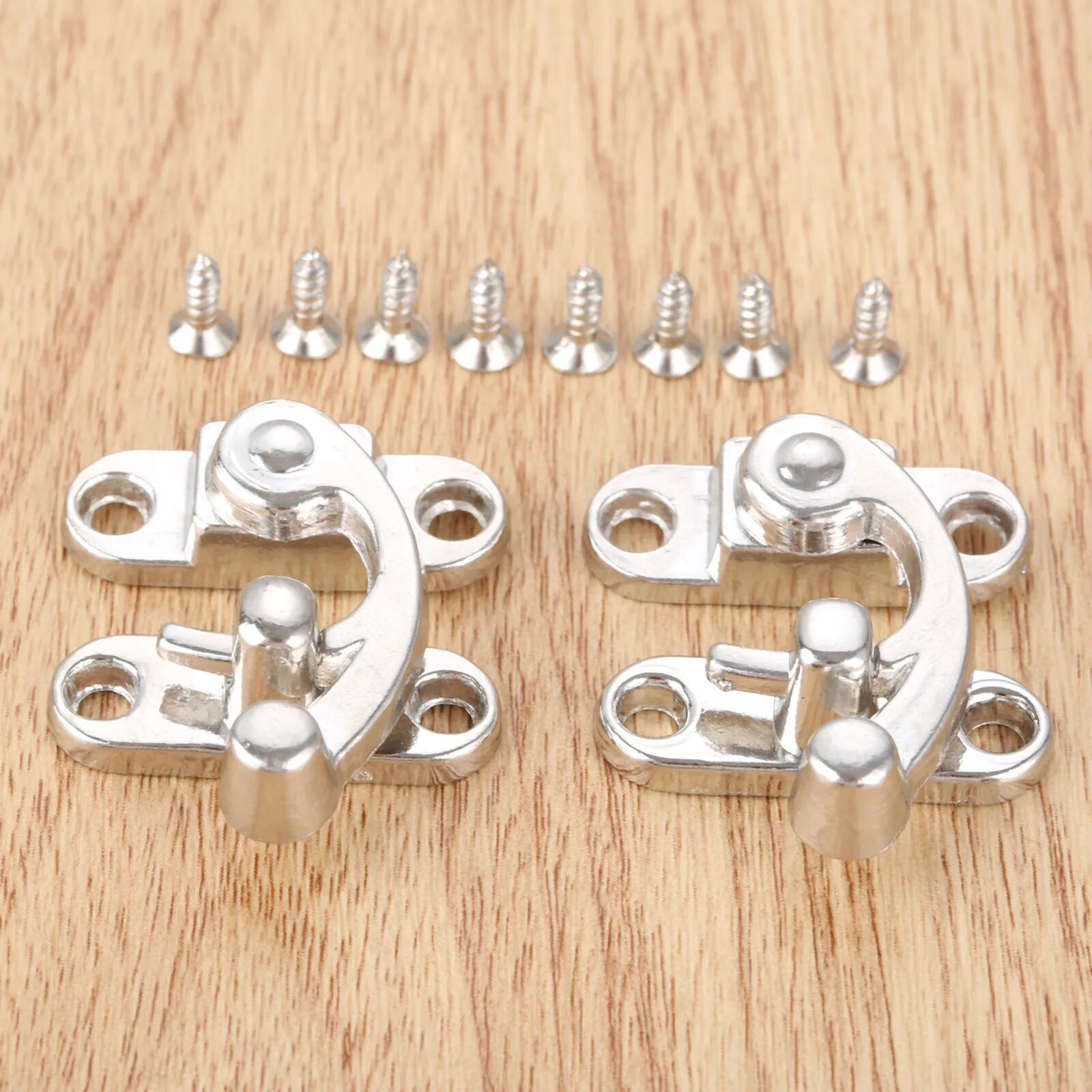 Застежки-защелки для мини-ювелирных коробок, 29 х33 мм, 2 шт.