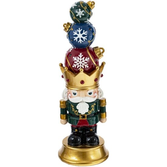 Фигурка декоративная Remeco Collection с подсветкой "Щелкунчик ", 10,5х10,5х31,5 см