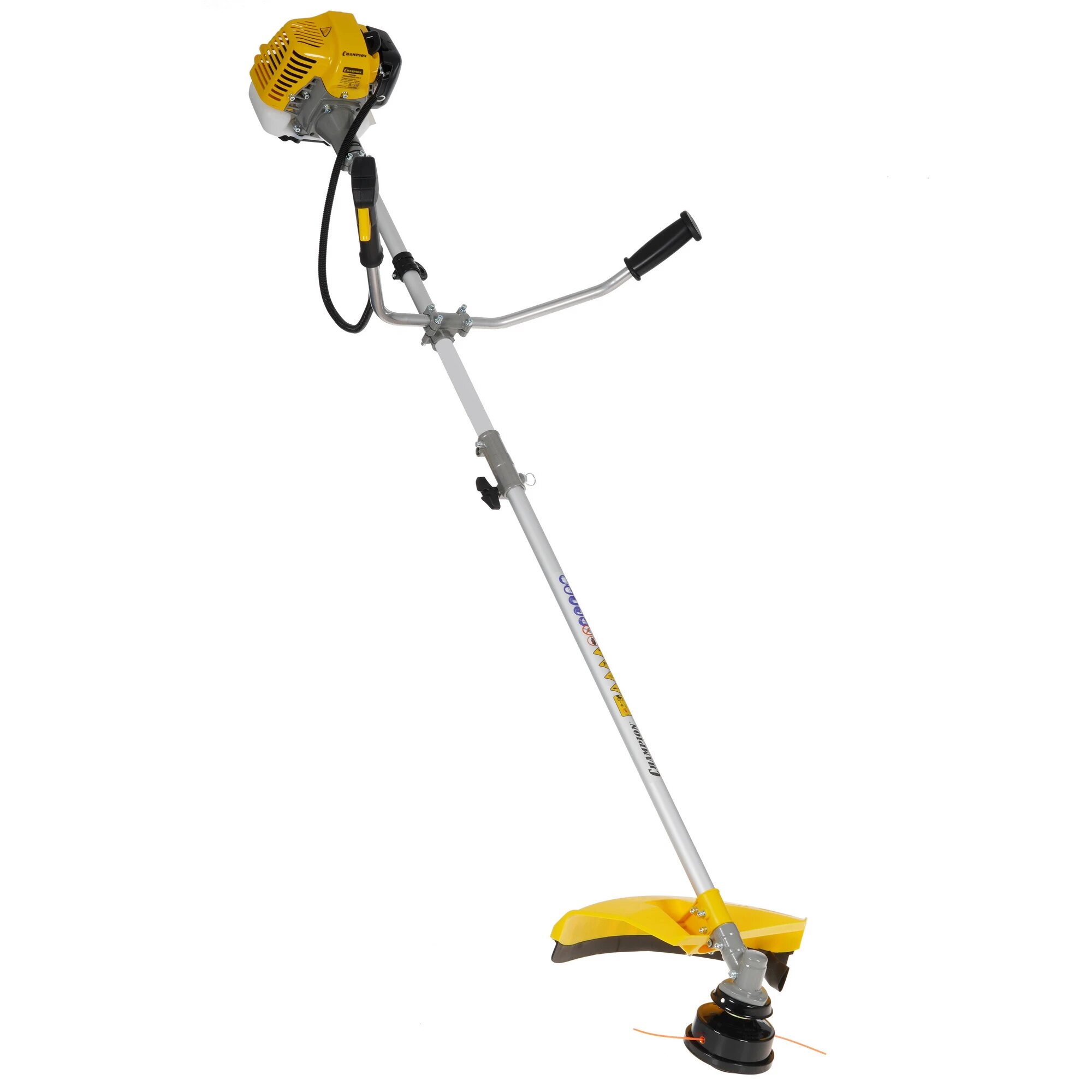Триммер бензиновый садовый Champion T256-2 желтый, 1.02 л. с.