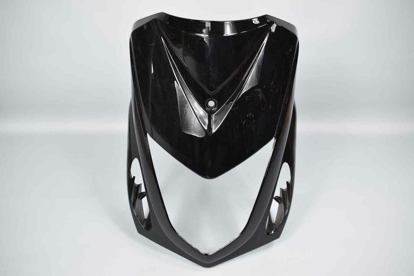 Облицовка (пластик) фары скутера чёрная