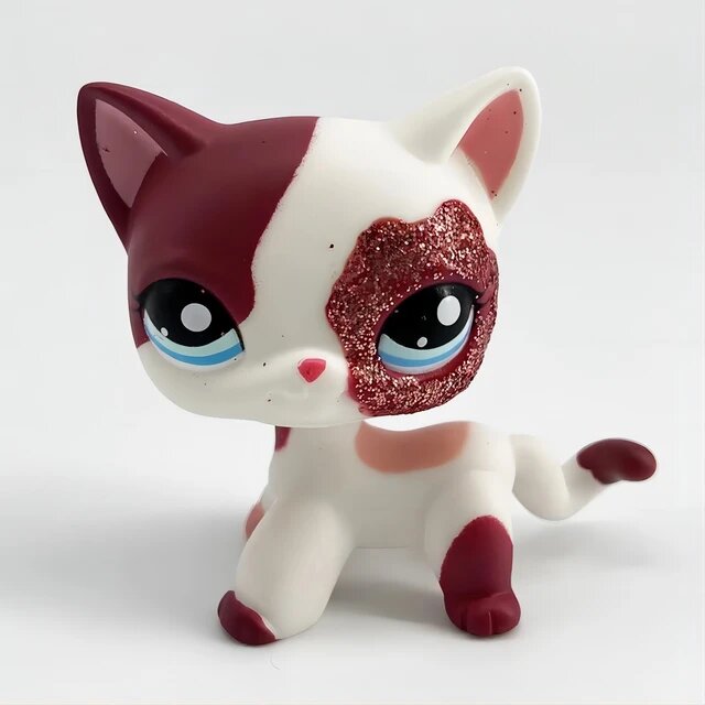 Редкие игрушки Littlest Pet Shop LPS, коллекция собак, милая маленькая колбаска, старые оригинальные фигурки животных, детские рождественские подарки,