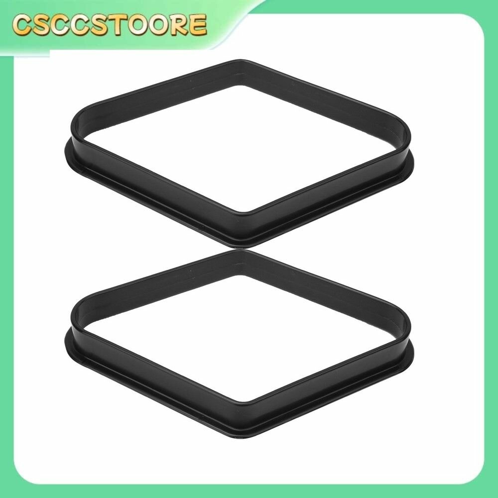 2шт Пластиковая треугольная рамка для 9 шаров снукера, стеллаж