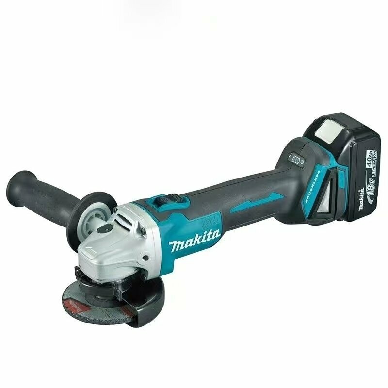 Болгард безщеточный Makita DGA404 18В — аккумуляторный резак-шлифовальник мощный (только тело) — для мастеров и стройки