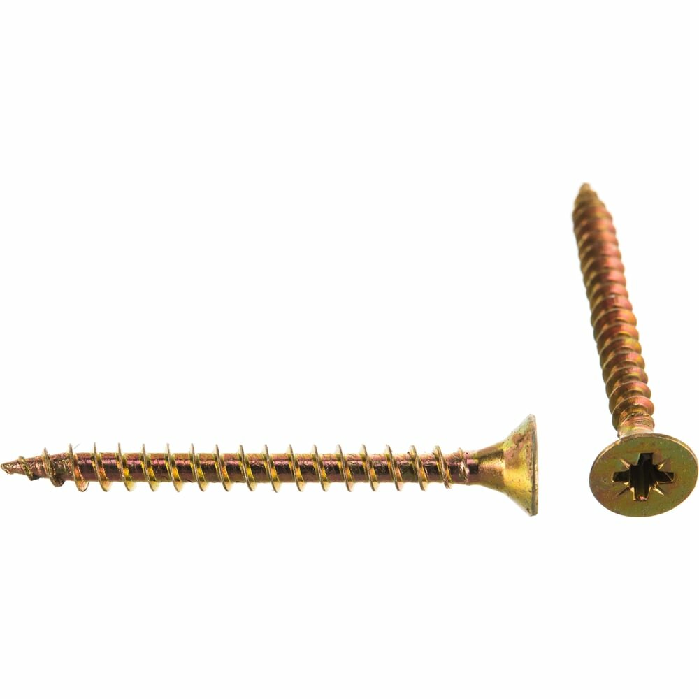 Оцинкованные универсальные саморезы Zitar 45х4,5 мм желтые 200 шт.