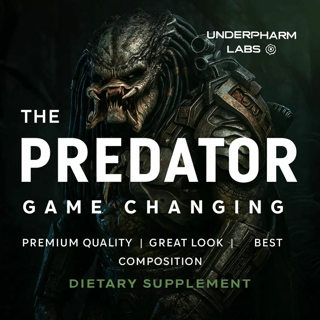 Предтреник PREDATOR (Underpharm Lab) 5 порций