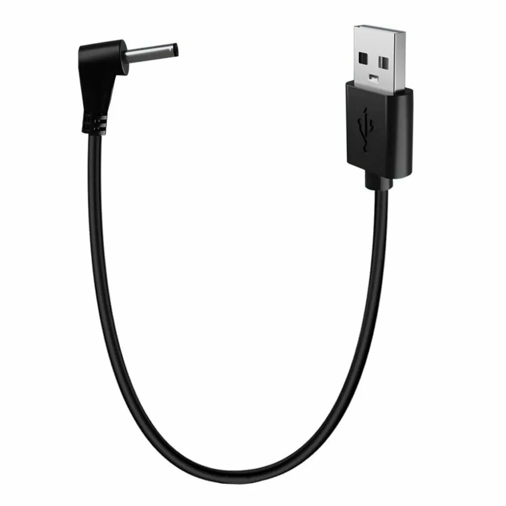 Кабель USB-DC 5V 3.5x1.35 мм с угловым разъемом