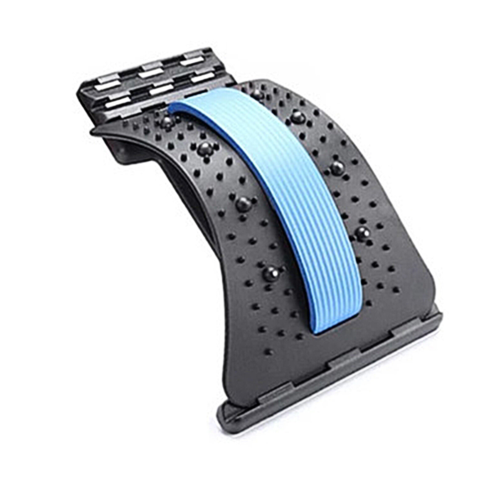 Устройство для снятия боли в спине Back Stretcher Массажер спины Подушка для поддержки нижней и верхней части спины для дома офиса зала, Материал: ABS, PP, NBR, Цвет: Синий, Фиолетовый, Зеленый (Выбор), Размер изделия: Примерно 37 * 24 * 18см, Размер