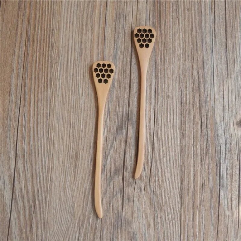 Ложка для меда коричневый