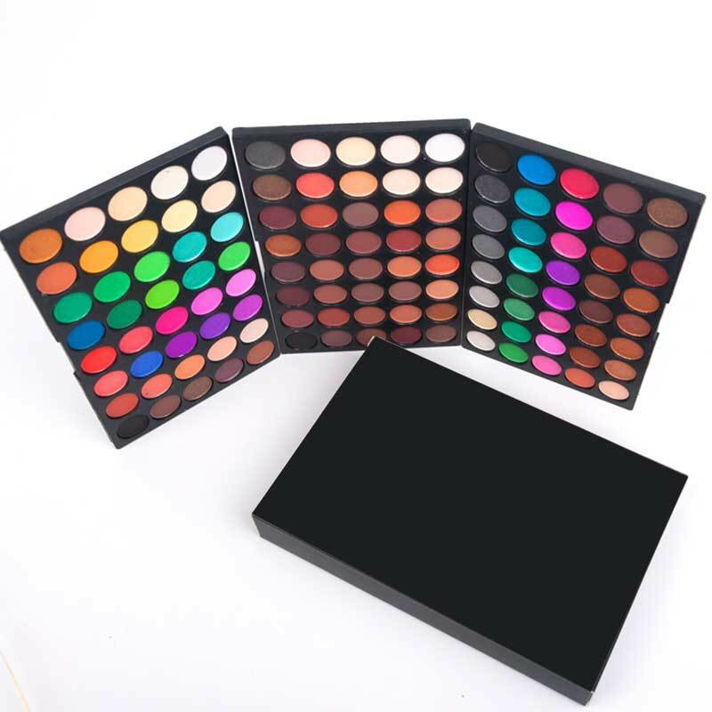 120 colors professional eye shadow palette, 3 layer easy-to-carry design, 120 full color palettes eyeshadow sets shimmer, bright, warm, matte, shimmer and metallic colors, makeup gift set, makeup kit, for daily makeup, events, dinner, night out,
