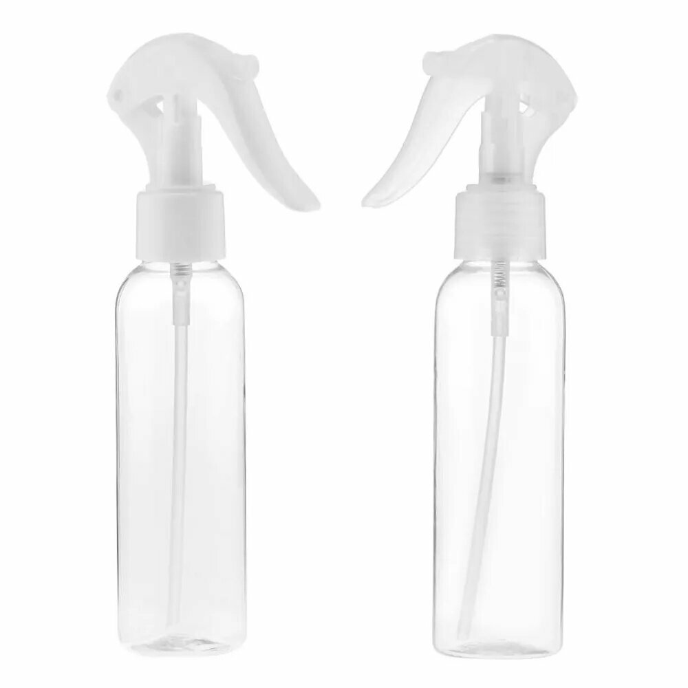 Пустые флаконы с триггерным распылителем для косметики, 2 шт, 150 мл, для путешествий, с герметичной крышкой