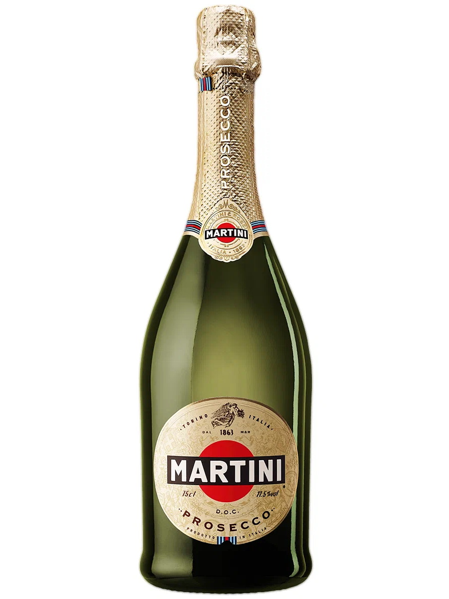 Вино игристое "Martini" Prosecco DOC, белое, сухое, 0,75 л, Италия