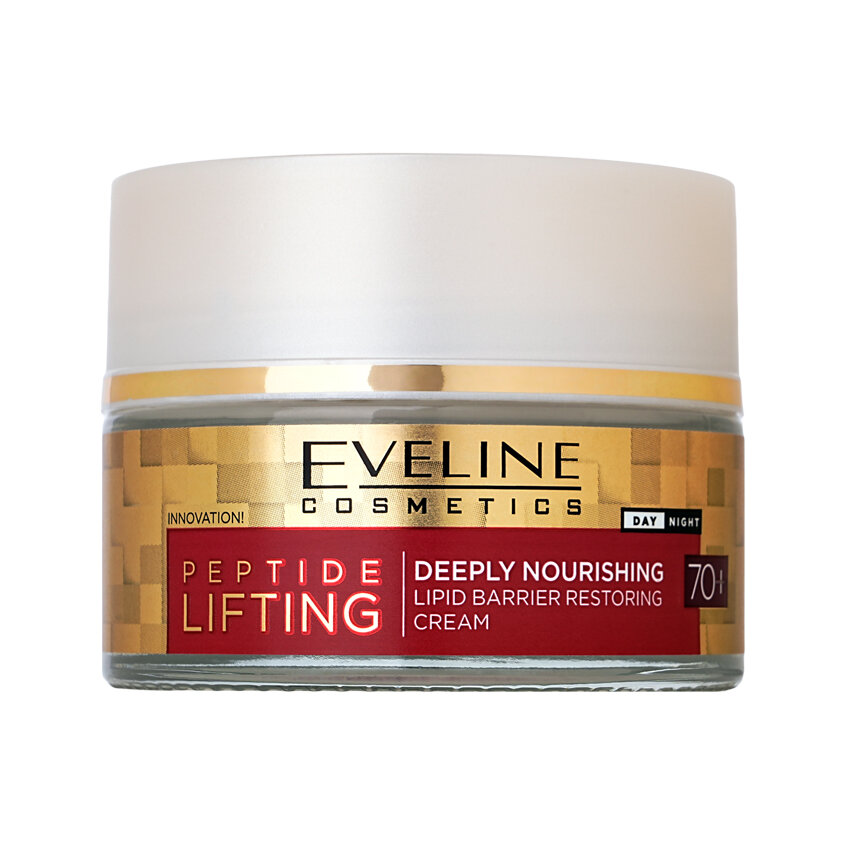 Крем для лица EVELINE PEPTIDE LIFTING мультилифтинг 70 + 50 мл
