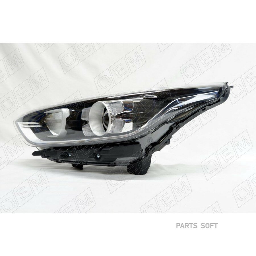 Фара левая Kia Cerato 4 2018-2021, галоген, светод от официального дистрибьютора, OEM, артикул OEM0060FL