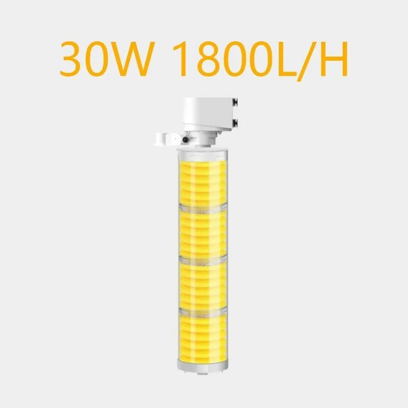 Встроенный фильтр SOBO, универсальный отвод воды, 3 Вт 1800Л/ч, включая губку, высота 39,5 см, подходит для аквариума 80-100 см