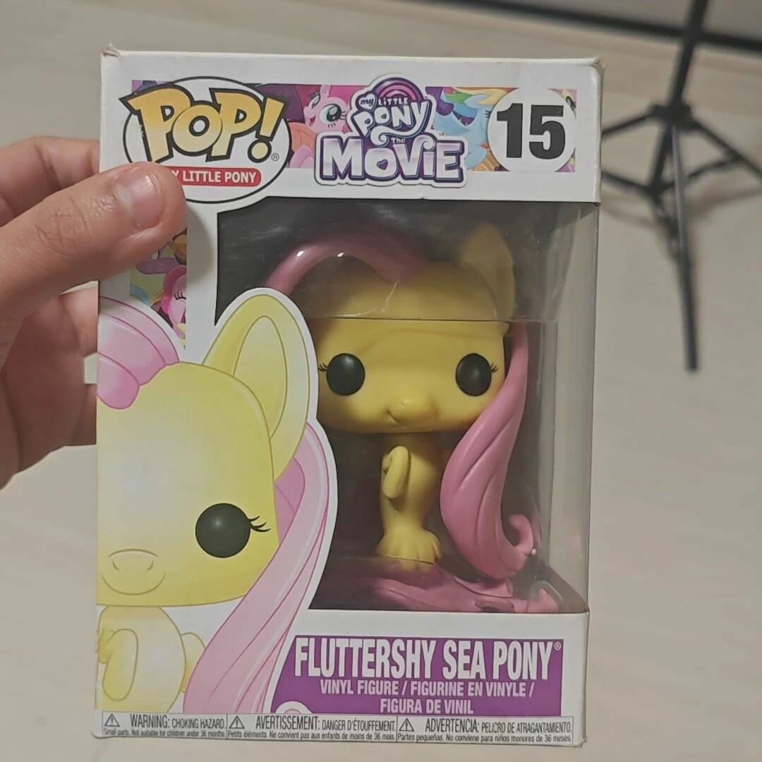 Фигурка Funko POP! My Little Pony Movie Флаттершай Морская Пони №15 Виниловая фигурка, в оригинальной упаковке