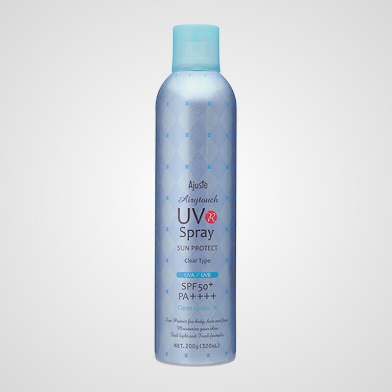 Солнцезащитный спрей для лица "Чистое мыло А" 200 гр AJUSTE UV Spray Sun Protect Clean Savon A Спрей 200 гр