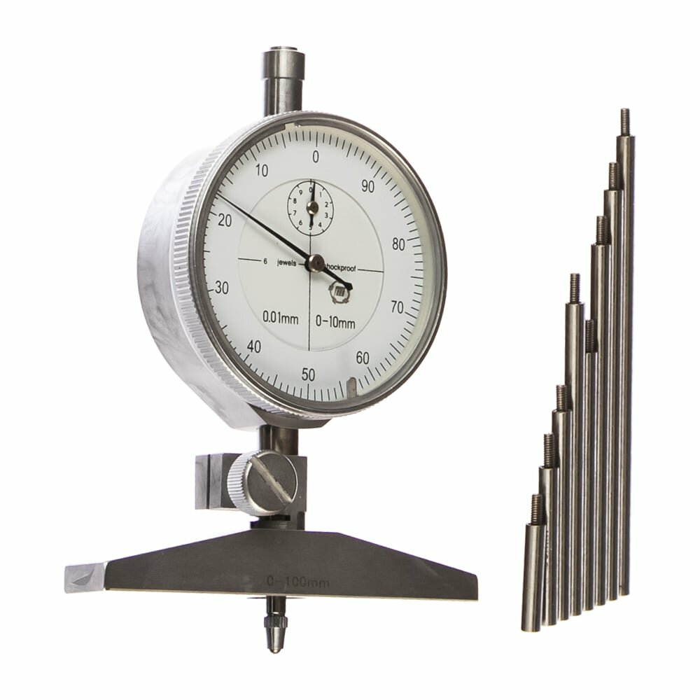 Индикаторный глубиномер Туламаш ГИ-100 0.01